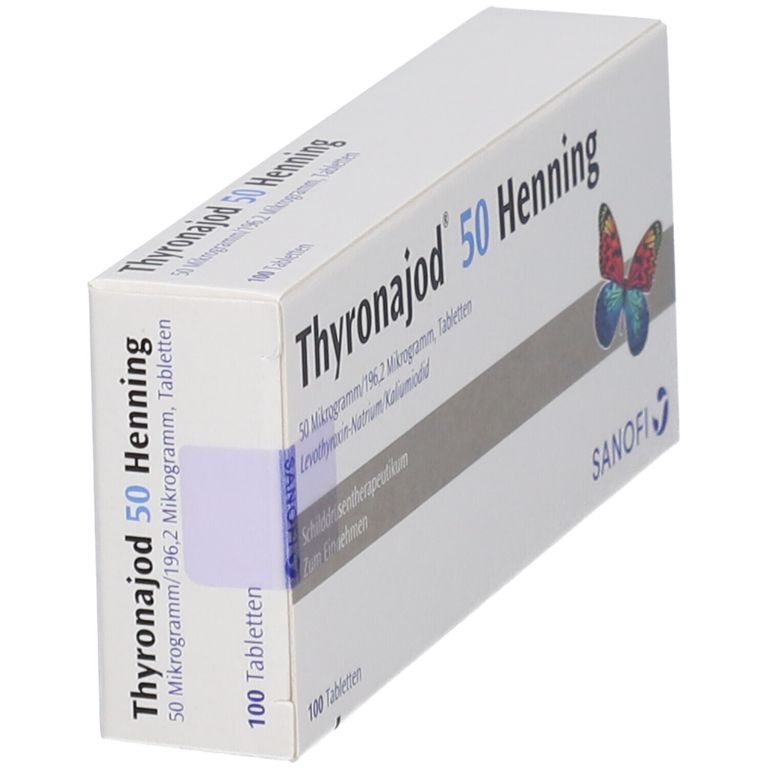 Thyronajod® 50 Henning 100 St mit dem E-Rezept kaufen - Shop Apotheke
