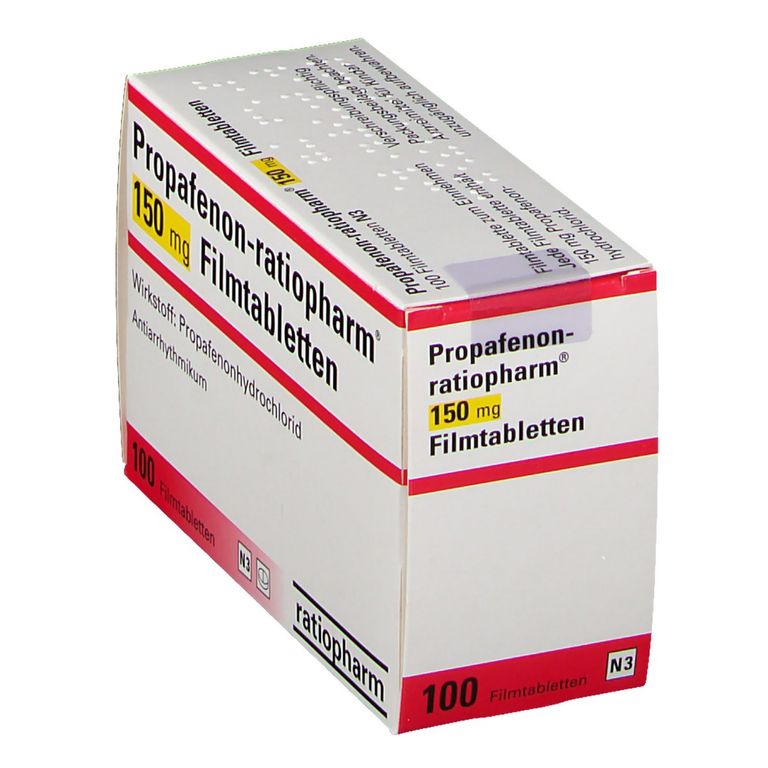 Propafenon-ratiopharm® 150 mg 100 St mit dem E-Rezept kaufen - Shop ...
