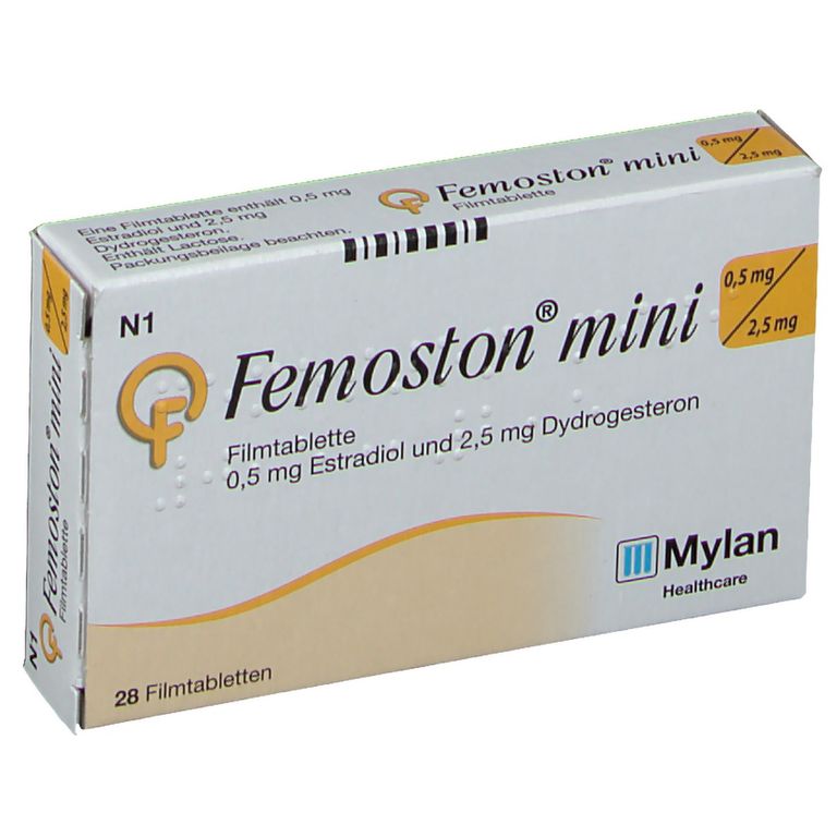 Femoston® mini 0,5 mg/2,5 mg 28 St mit dem E-Rezept kaufen - Shop Apotheke