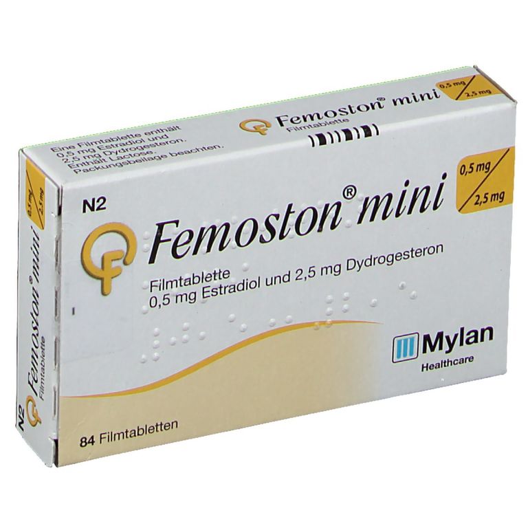 Femoston® mini 0,5 mg/2,5 mg 84 St mit dem E-Rezept kaufen - Shop Apotheke