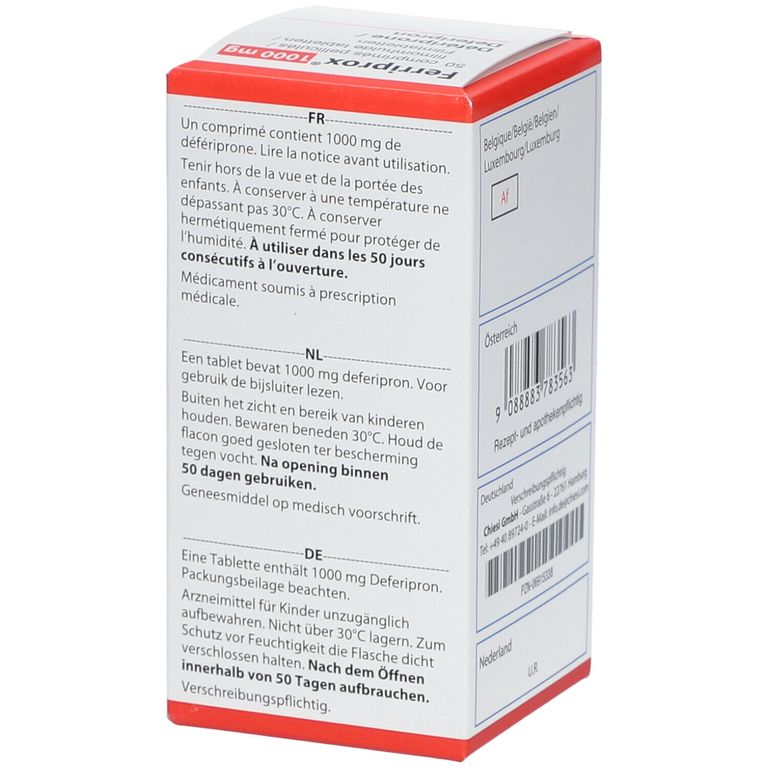 FERRIPROX® 1000 mg 50 St mit dem E-Rezept kaufen - Shop Apotheke