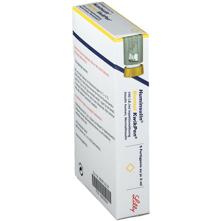 Huminsulin® Normal KwikPen™ 5 St mit dem E-Rezept kaufen - Shop Apotheke