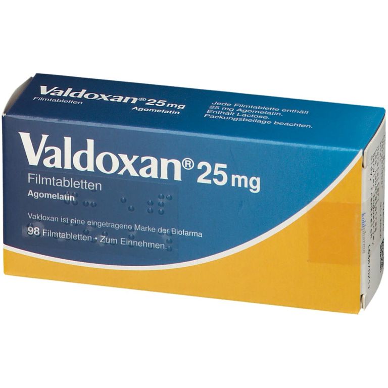 Valdoxan® 25 mg 98 St mit dem E-Rezept kaufen - Shop Apotheke
