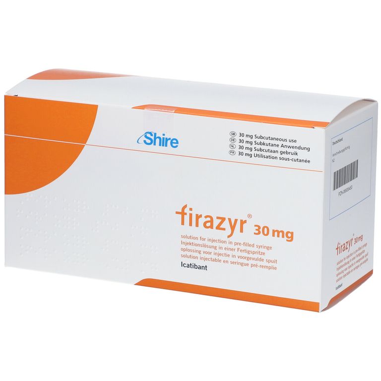 Firazyr® 30 mg 3 St mit dem E-Rezept kaufen - Shop Apotheke