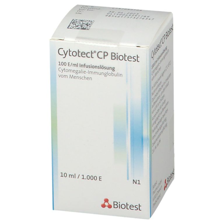 Cytotect® CP Biotest 100 E/ml 10 ml mit dem E-Rezept kaufen - Shop Apotheke