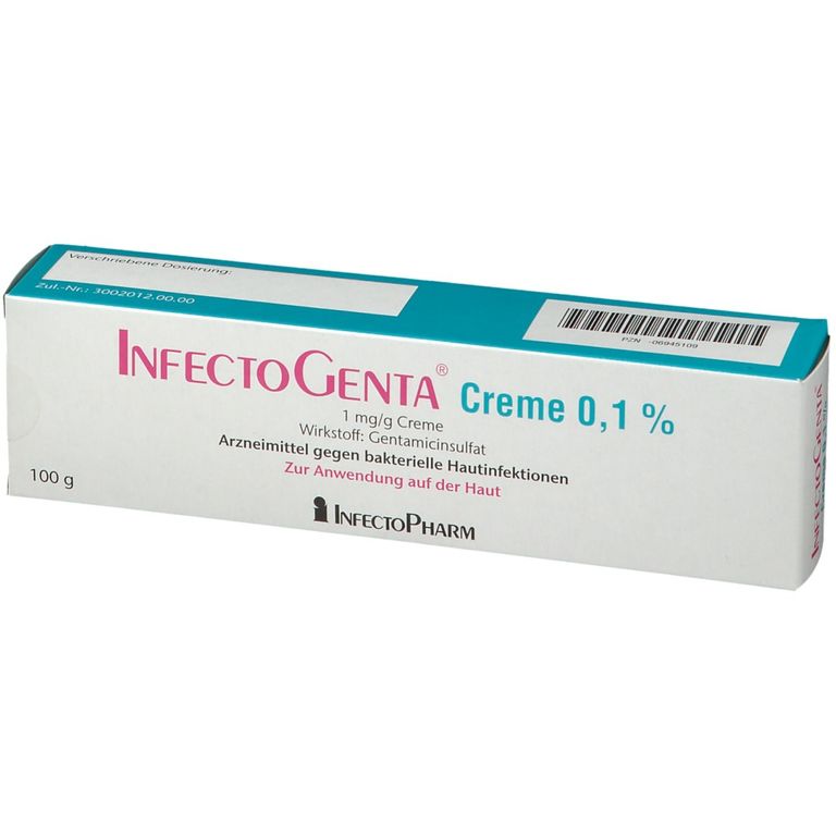 Infectogenta Creme 0,1% 2x50 g mit dem E-Rezept kaufen - Shop Apotheke