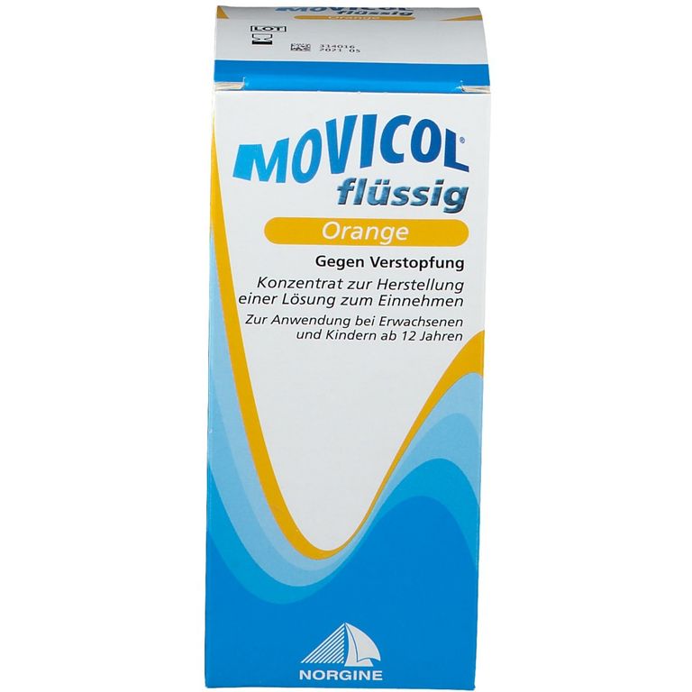 MOVICOL® flüssig orange 250 ml - Shop Apotheke