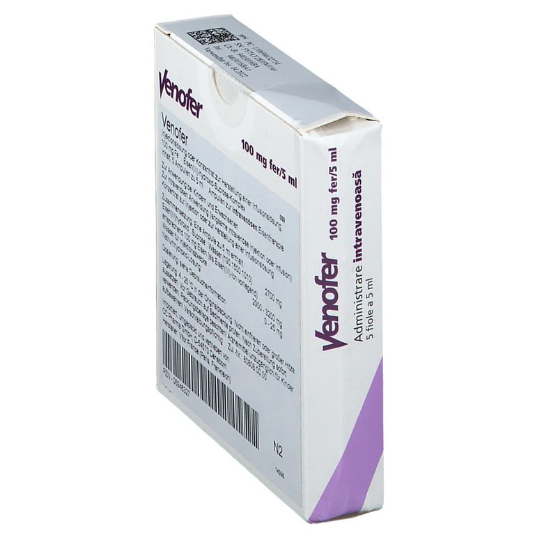 Venofer 100 mg Fe/5 ml 5x5 ml mit dem E-Rezept kaufen - Shop Apotheke