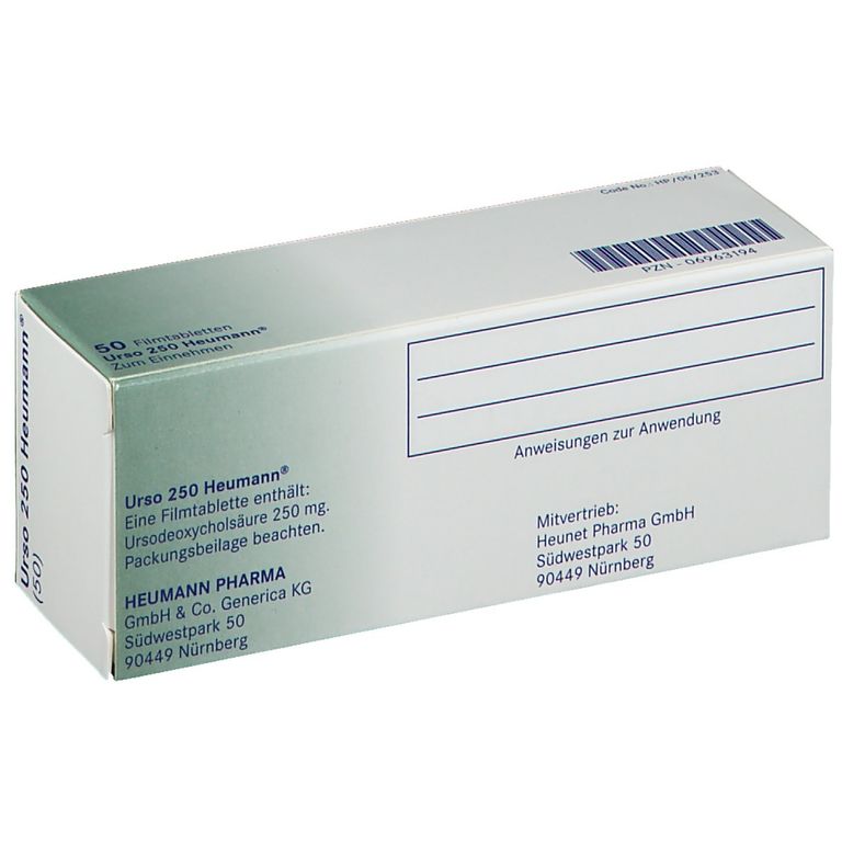 Urso 250 Heumann 50 St mit dem E-Rezept kaufen - Shop Apotheke