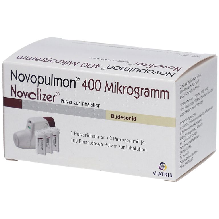 Novopulmon® 400 µg Novolizer® 3x100 St mit dem E-Rezept kaufen - Shop ...