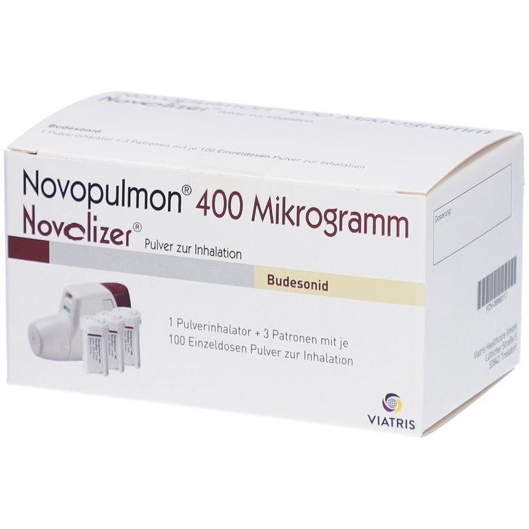 Novopulmon® 400 µg Novolizer® 3x100 St mit dem E-Rezept kaufen - Shop ...