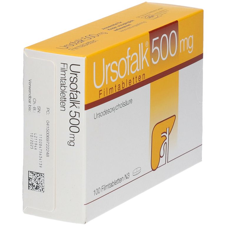 Ursofalk® 500 mg 100 St mit dem E-Rezept kaufen - Shop Apotheke