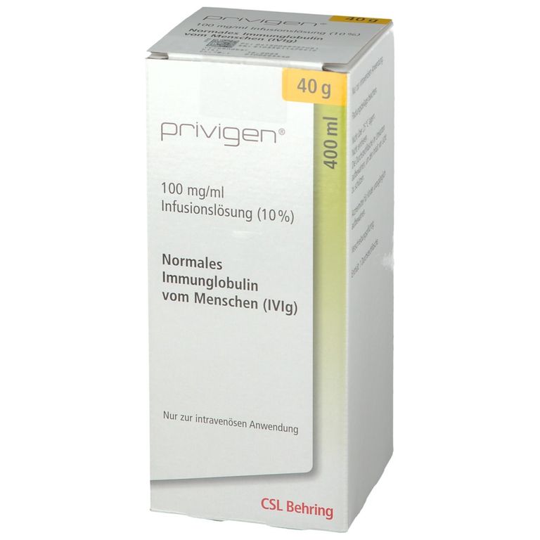 Privigen® 100 mg/ml 40 g 400 ml mit dem E-Rezept kaufen - Shop Apotheke