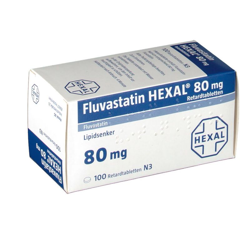 Fluvastatin HEXAL® 80 mg 100 St mit dem E-Rezept kaufen - Shop Apotheke