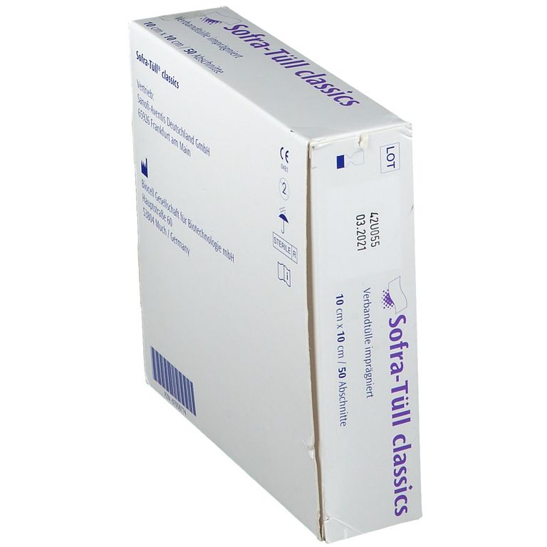 Sofra-Tüll® classics 10cm x 10cm 50 St - Shop Apotheke