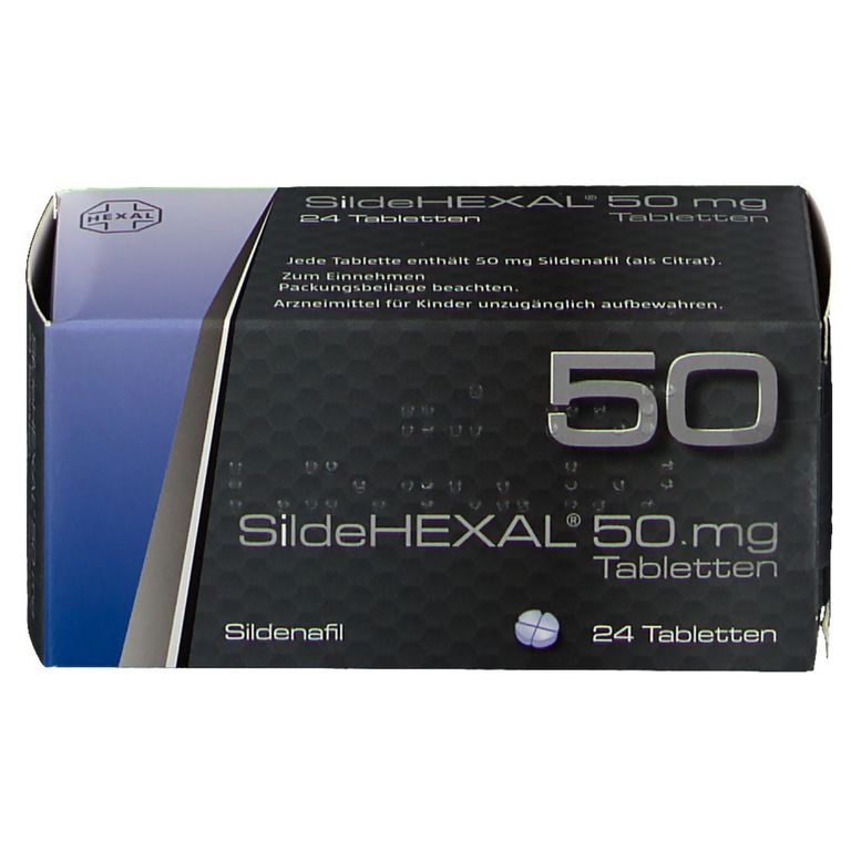 SildeHEXAL® 50 mg 24 St mit dem E-Rezept kaufen - Shop Apotheke