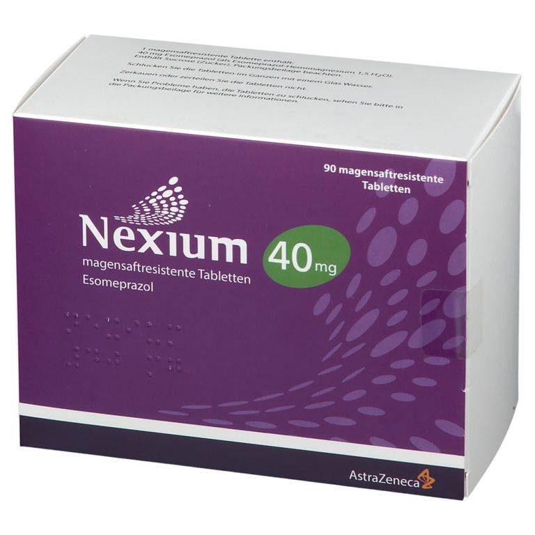 Nexium 40 mg 90 St mit dem E-Rezept kaufen - Shop Apotheke