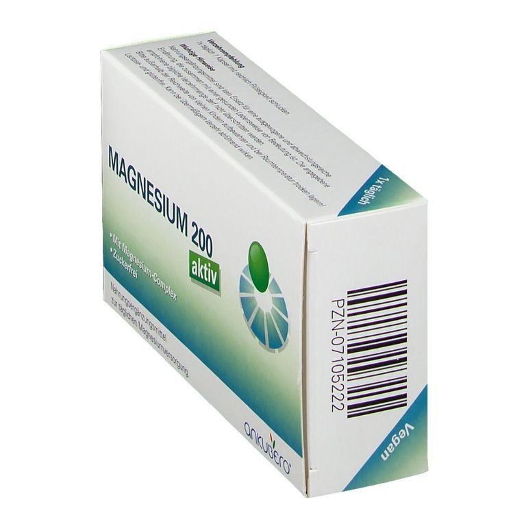 Magnesium 200 aktiv 60 St - Shop Apotheke
