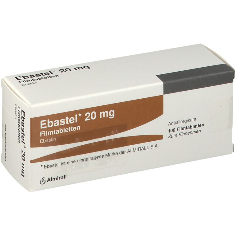 Ebastel 20 mg 100 St mit dem E-Rezept kaufen - Shop Apotheke