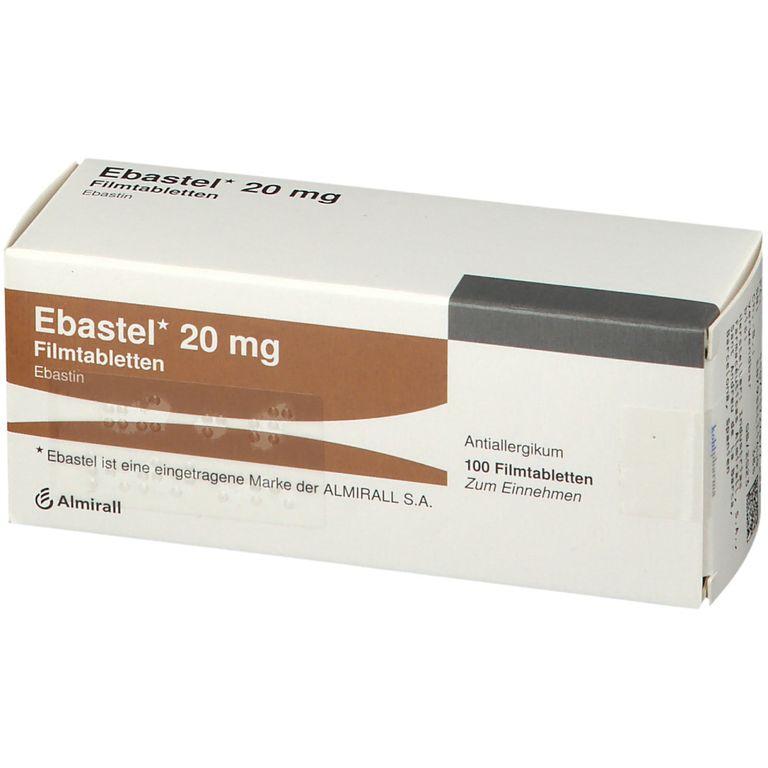 Ebastel 20 mg 100 St mit dem E-Rezept kaufen - Shop Apotheke