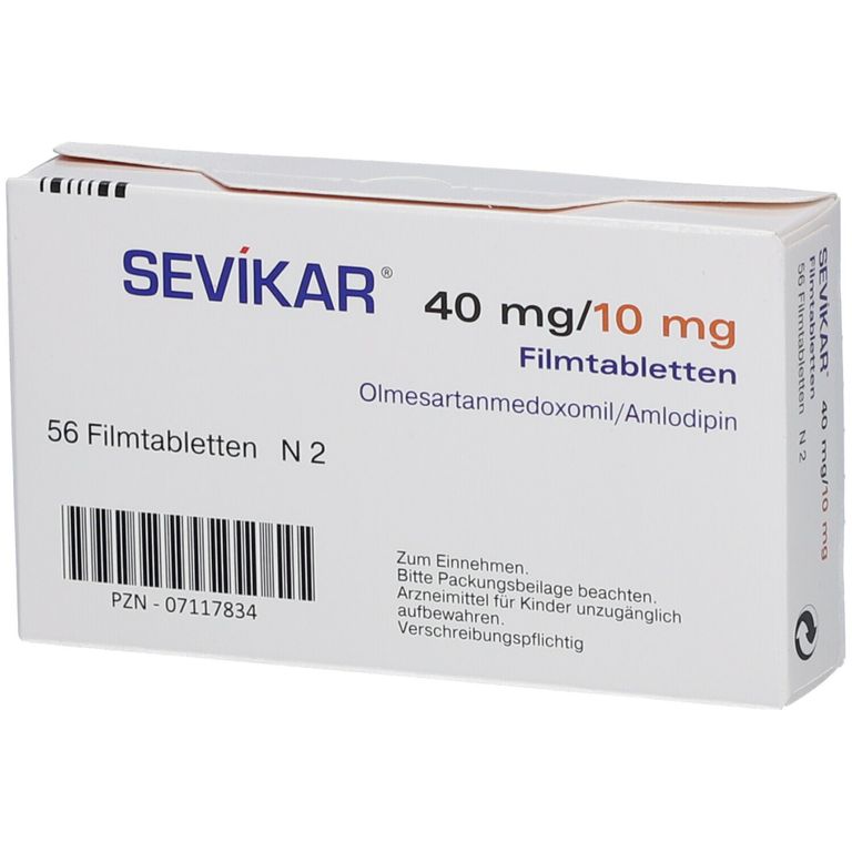 SEVIKAR® 40 mg/10 mg 56 St mit dem E-Rezept kaufen - Shop Apotheke