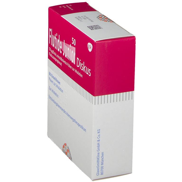 Flutide® Junior 50 Diskus® 60 St mit dem E-Rezept kaufen - Shop Apotheke
