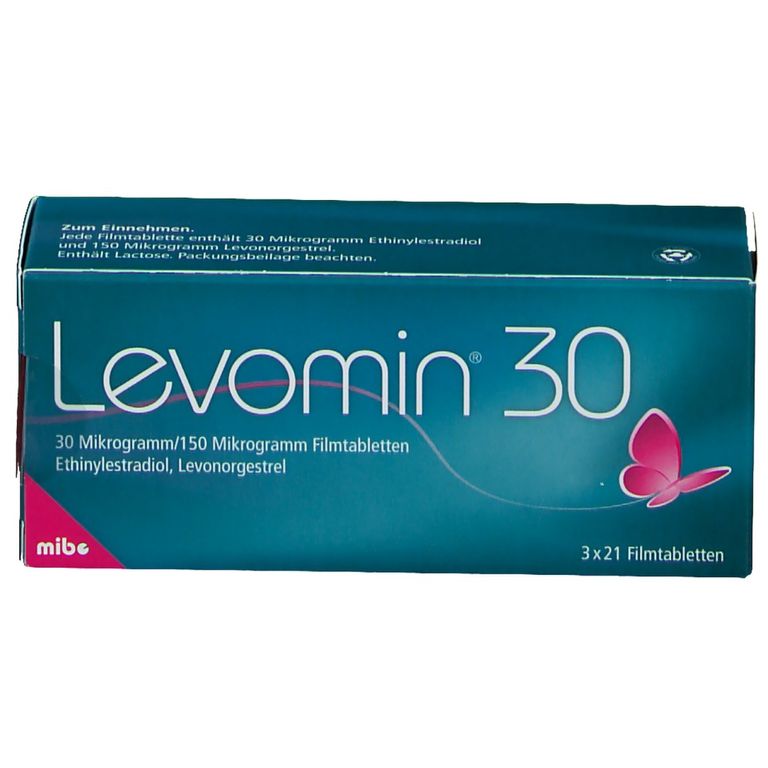 Levomin 30 30 µg/150 µg 3x21 St mit dem E-Rezept kaufen - Shop Apotheke