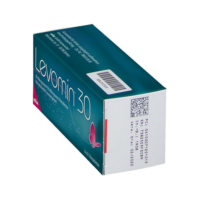 Levomin 30 30 µg/150 µg 6x21 St mit dem E-Rezept kaufen - Shop Apotheke