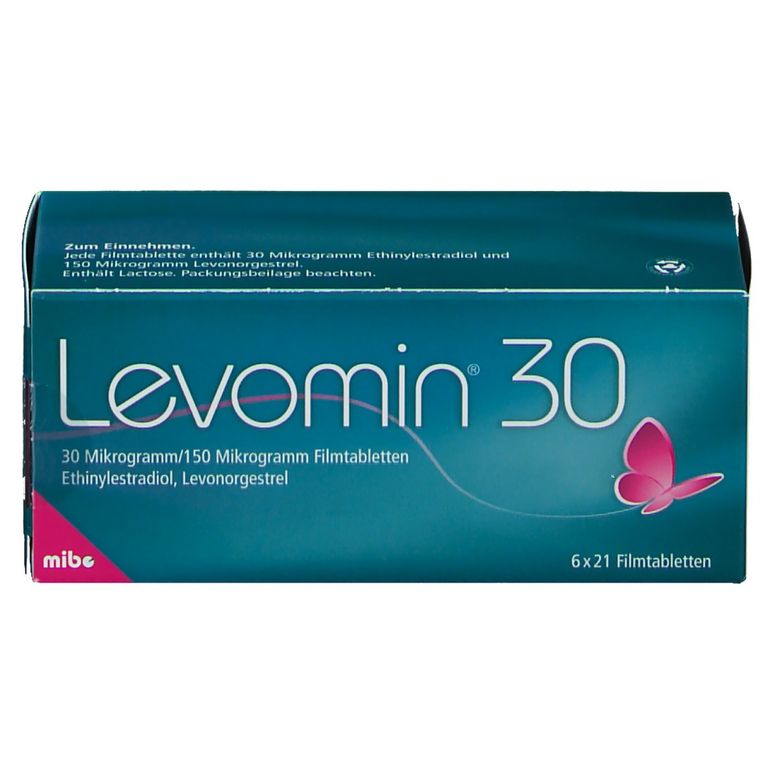 Levomin 30 30 µg/150 µg 6x21 St mit dem E-Rezept kaufen - Shop Apotheke