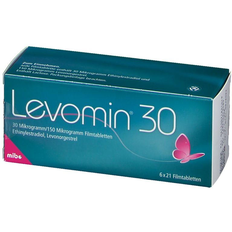 Levomin 30 30 µg/150 µg 6x21 St mit dem E-Rezept kaufen - Shop Apotheke
