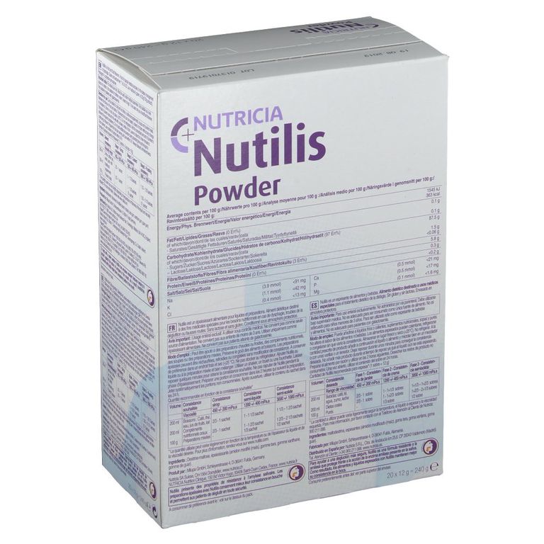Nutilis Powder Dickungsmittel bei Schluckstörungen 20x12 g - Shop Apotheke