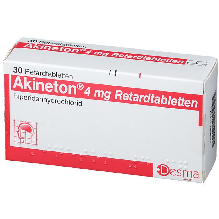 Akineton® 4 mg 30 St mit dem E-Rezept kaufen - Shop Apotheke