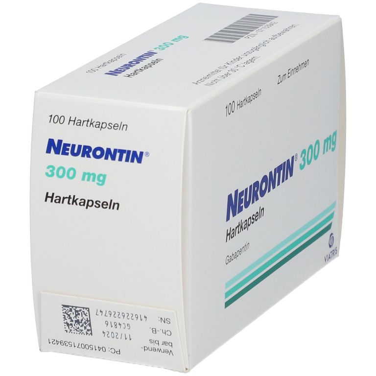 Neurontin® 300 mg 100 St mit dem E-Rezept kaufen - Shop Apotheke