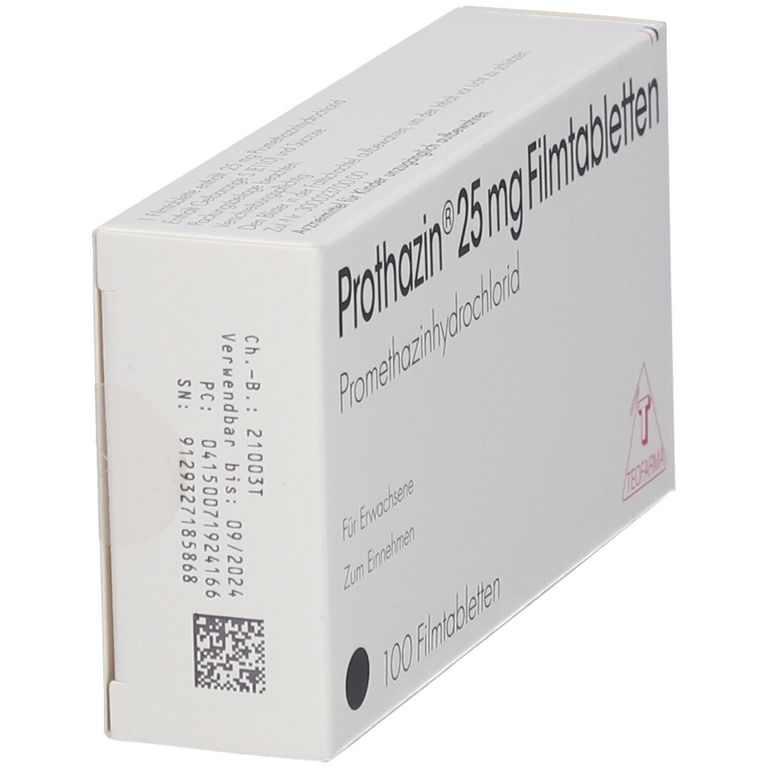 Prothazin® 25 mg 100 St mit dem E-Rezept kaufen - Shop Apotheke