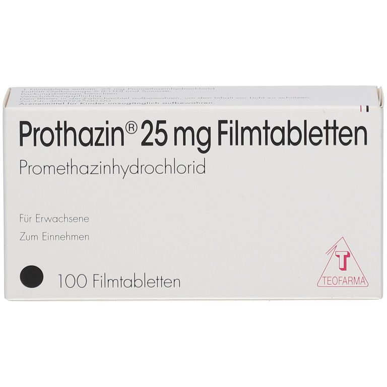 Prothazin® 25 mg 100 St mit dem E-Rezept kaufen - Shop Apotheke