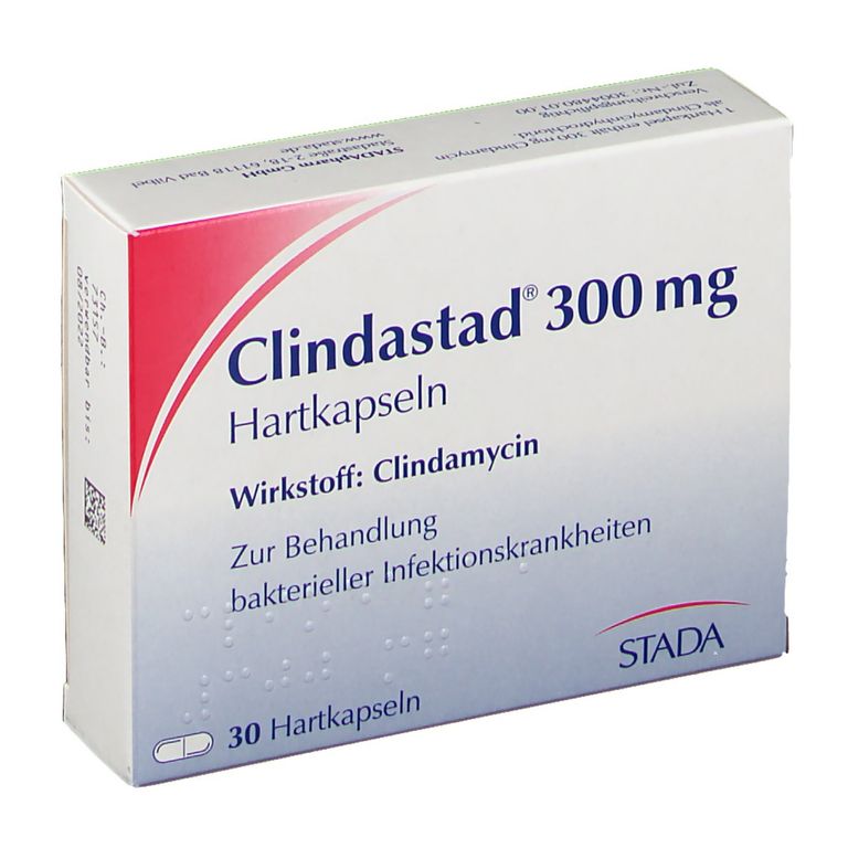 Clindastad® 300 mg 30 St mit dem E-Rezept kaufen - Shop Apotheke