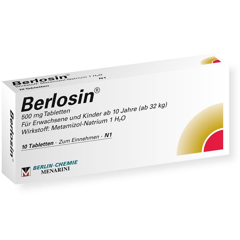 Berlosin® 500 mg 10 St mit dem E-Rezept kaufen - Shop Apotheke