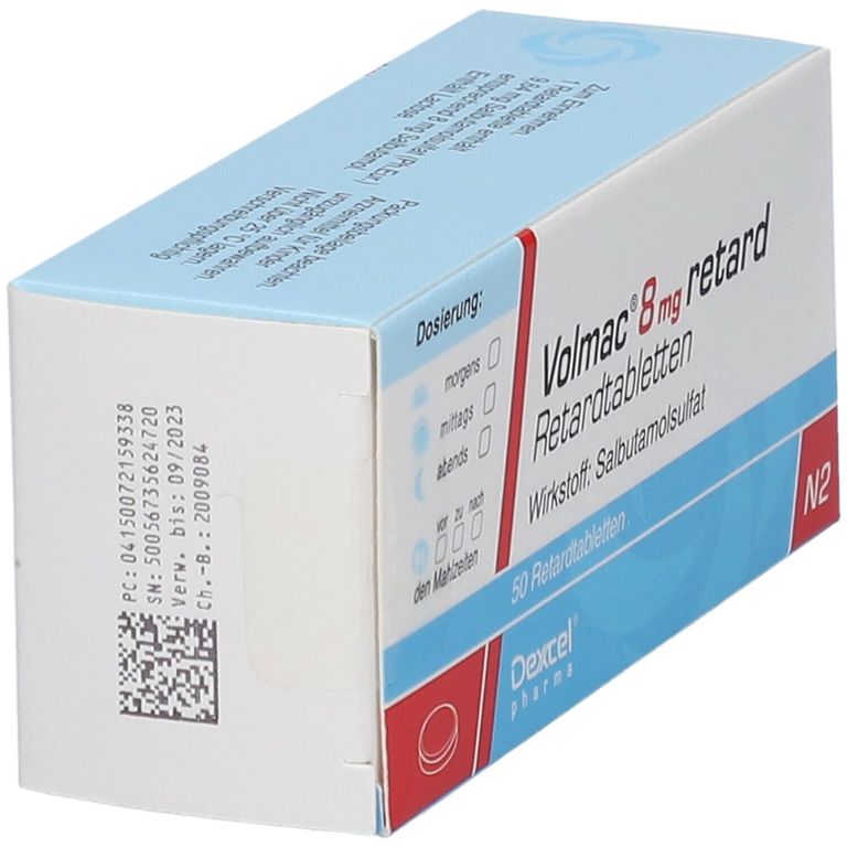Volmac® 8 mg 50 St mit dem E-Rezept kaufen - Shop Apotheke