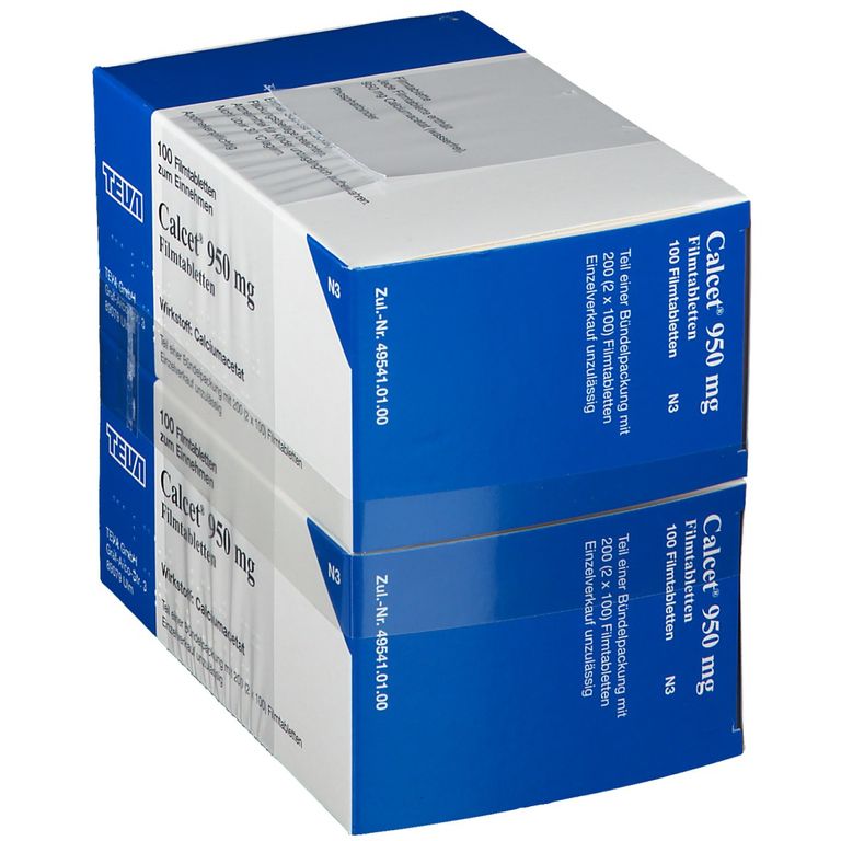 Calcet® 950mg 200 St - Shop Apotheke