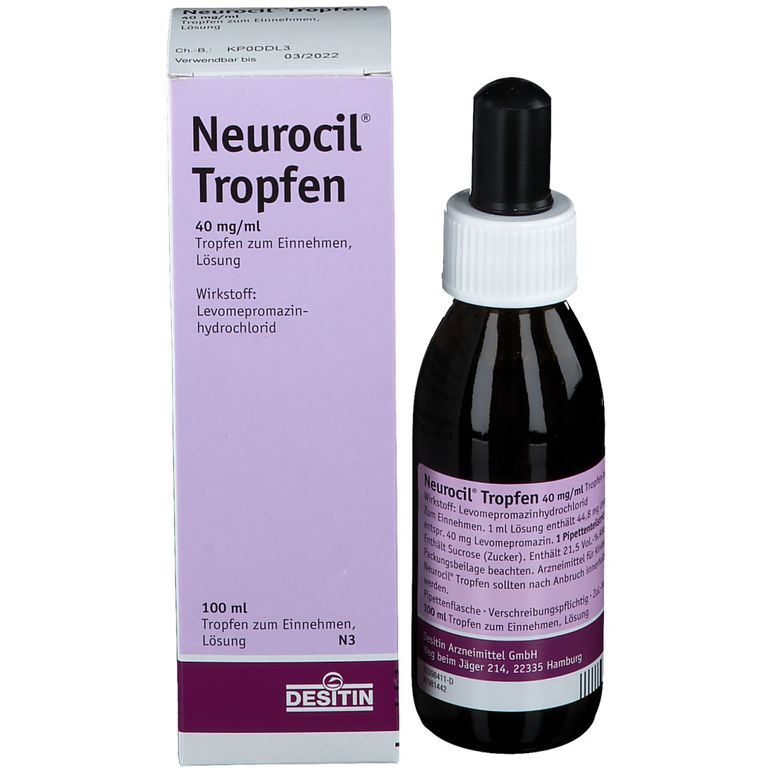 Neurocil® Tropfen 40 mg/ml 100 ml mit dem E-Rezept kaufen - Shop Apotheke