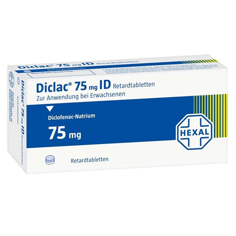 Diclac® 75 mg ID 20 St mit dem E-Rezept kaufen - Shop Apotheke