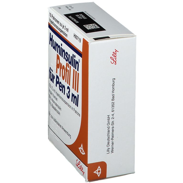 Huminsulin® Profil III für Pen 3 ml 10x3 ml mit dem E-Rezept kaufen - Shop Apotheke