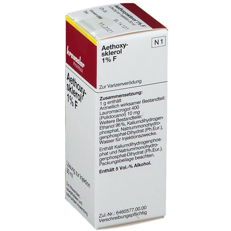 Aethoxysklerol® F 1% 30 ml mit dem E-Rezept kaufen - Shop Apotheke