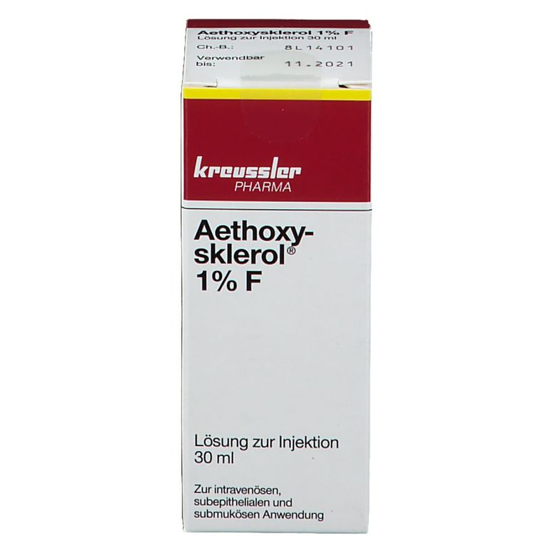 Aethoxysklerol® F 1% 30 ml mit dem E-Rezept kaufen - Shop Apotheke