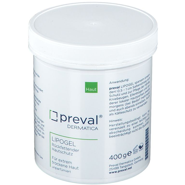 preval® LIPOGEL Lipidgel 400 g - Shop Apotheke