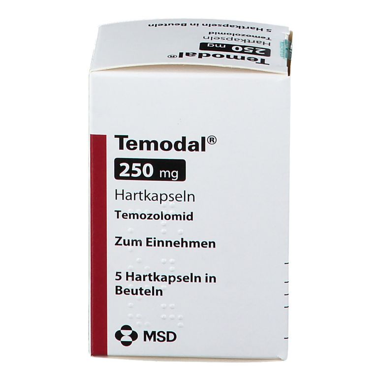Temodal® 250 mg 5 St mit dem E-Rezept kaufen - Shop Apotheke