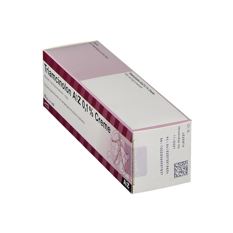 Triamcinolon AbZ 0.1% Cre 50 g mit dem E-Rezept kaufen - Shop Apotheke