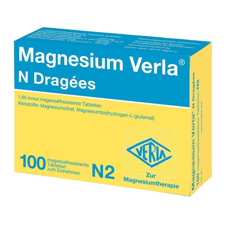 Magnesium Verla® N Dragées 10x100 St - Shop Apotheke