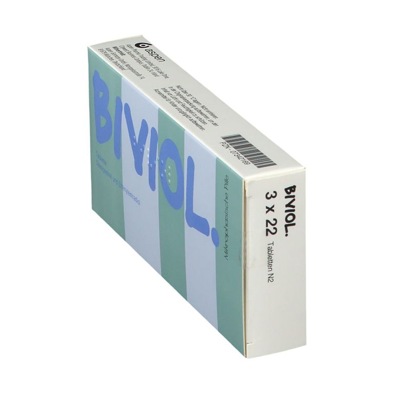 BIVIOL. 3x22 St mit dem E-Rezept kaufen - Shop Apotheke