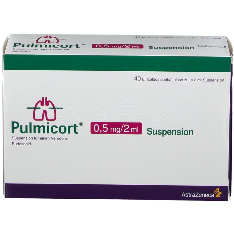 Pulmicort® 0,5 mg/2 ml 40x2 ml mit dem E-Rezept kaufen - Shop Apotheke